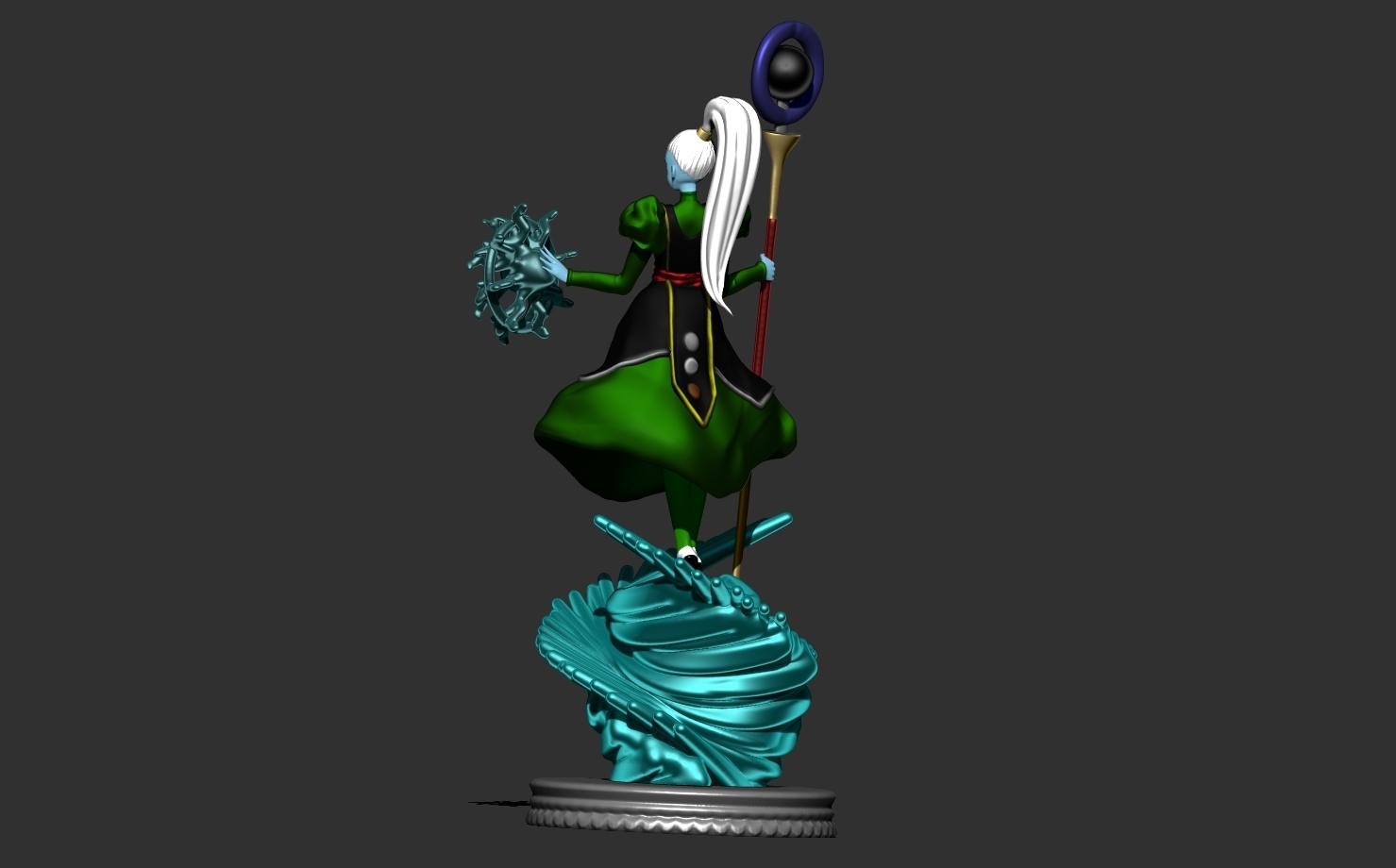 🐉 Dragon ball super - VADOS・ STL File for ・Cults