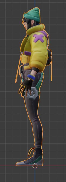 Free STL file Killjoy Valorant Low Poly 🎲 ・Model to download and 3D ...