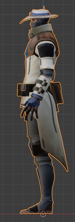 🎲 Cypher Valorant Low Poly・Free STL File for ・Cults