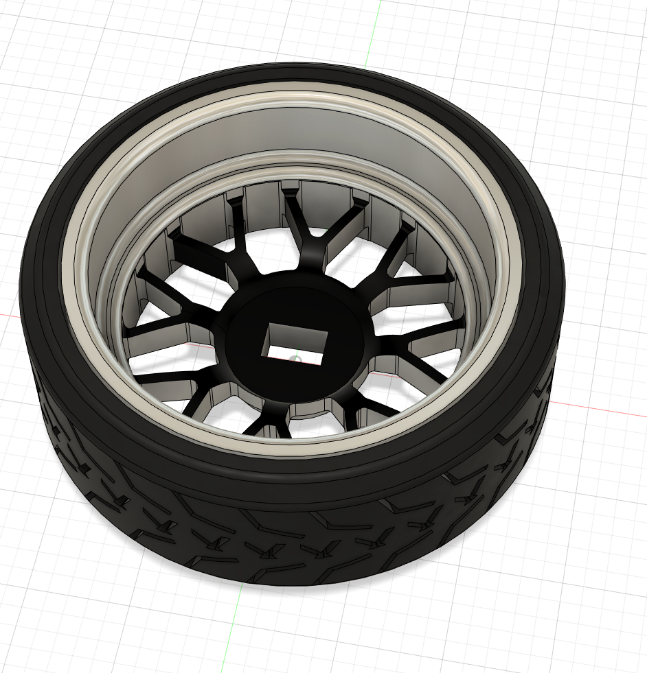 STL file HRE Tech 7 RTR minz awd 22mm wheels 🎲 ・Template to download ...