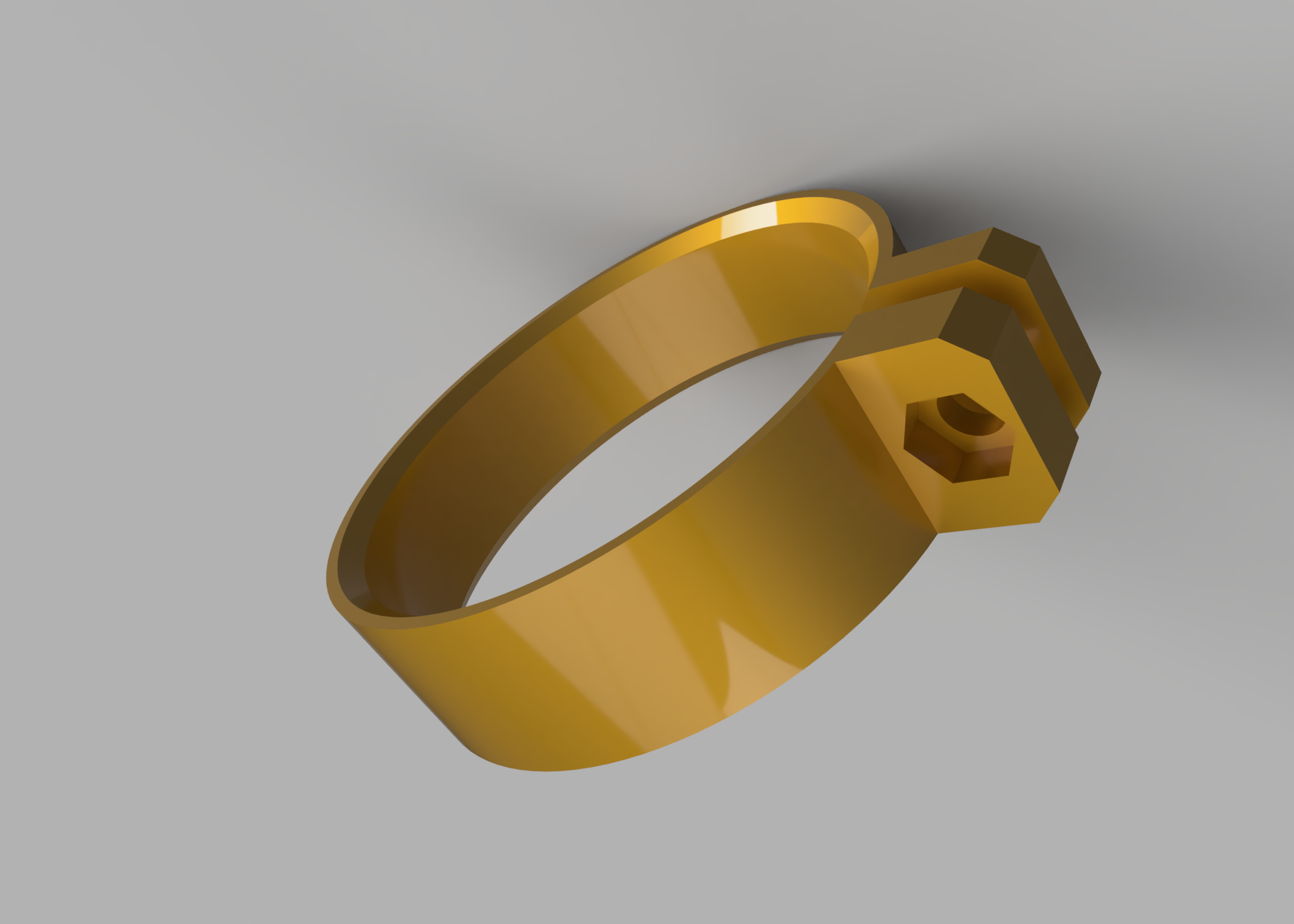 Free STL file 60mm hose clamp 🗜️ ・3D print model to download・Cults