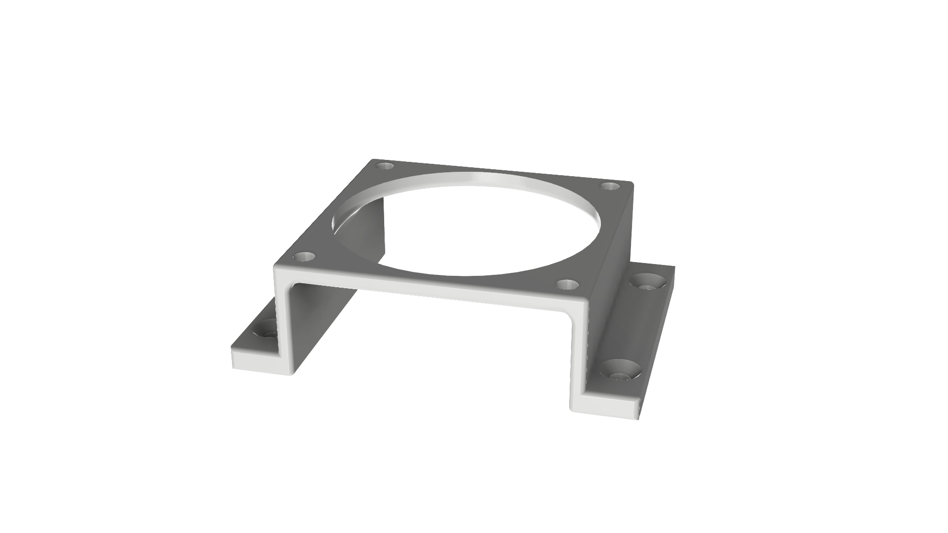 Free STL file 60mm fan mounting bracket 🔧 ・3D printing design to ...