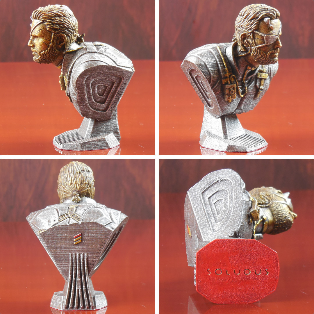 Free STL file VENOM SNAKE BUST 🐍・Design to download and 3D print・Cults