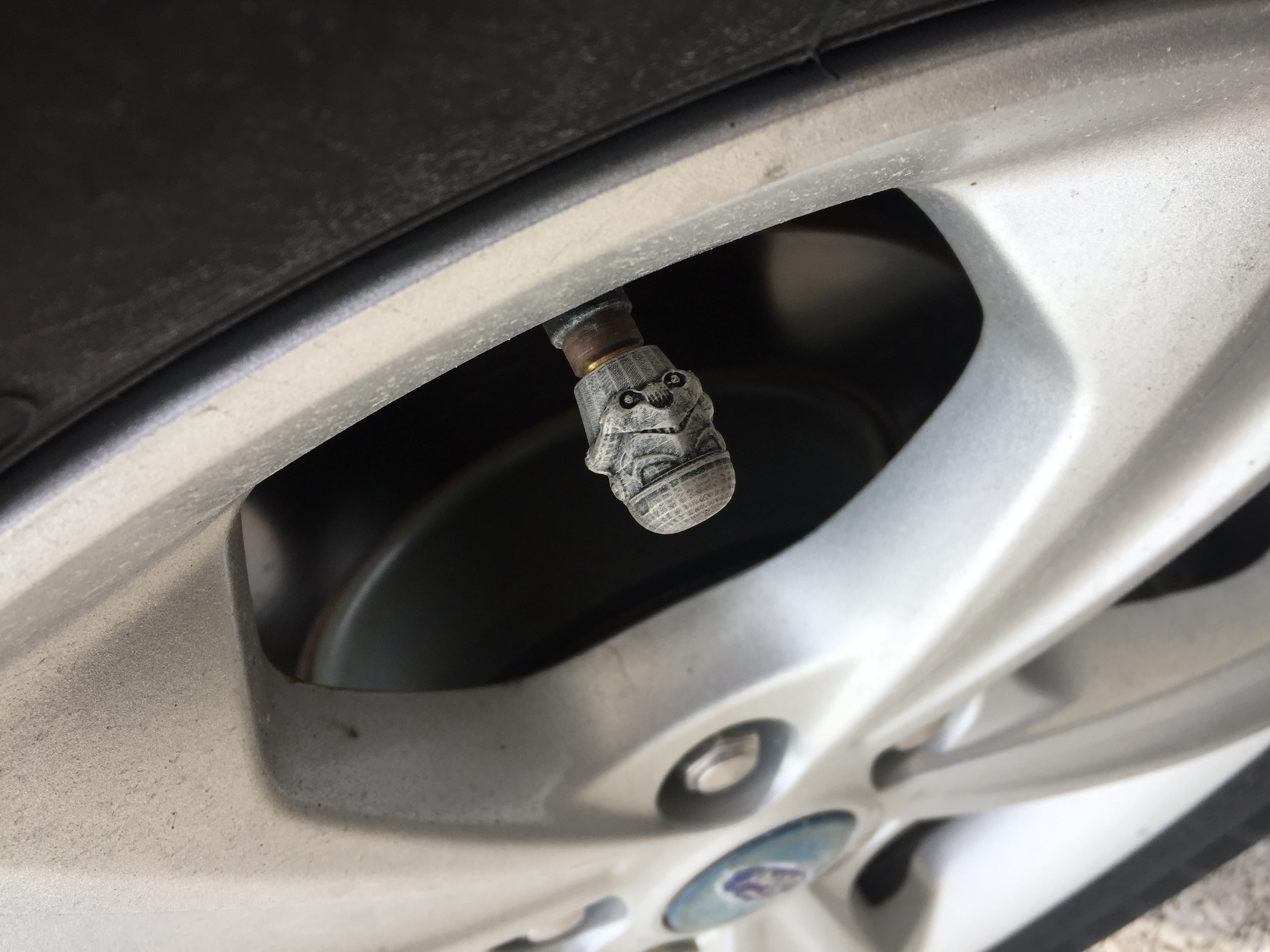 💀 Skull Valve Stem Cap Terminator Death・ STL File for ・Cults