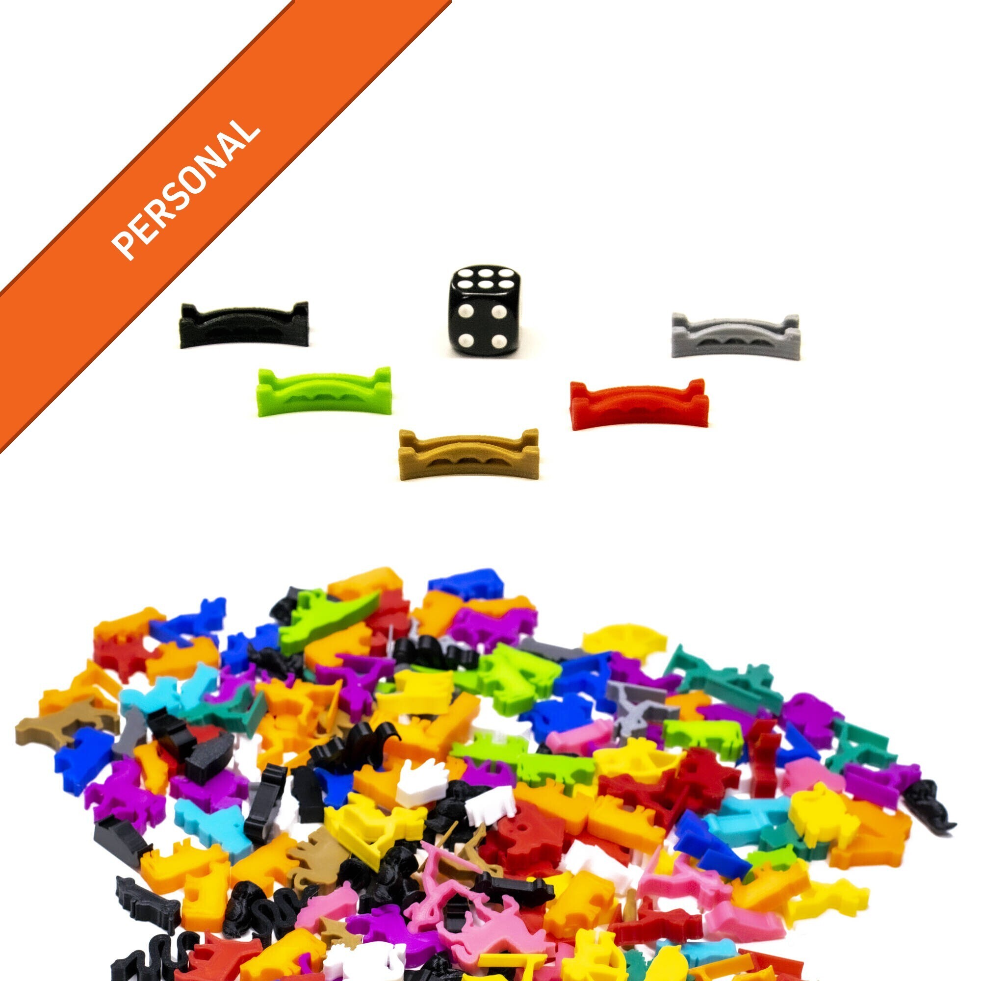 🌉 Bridge Miniature Tokens (Personal License)・ 3D File for 3D printing・Cults