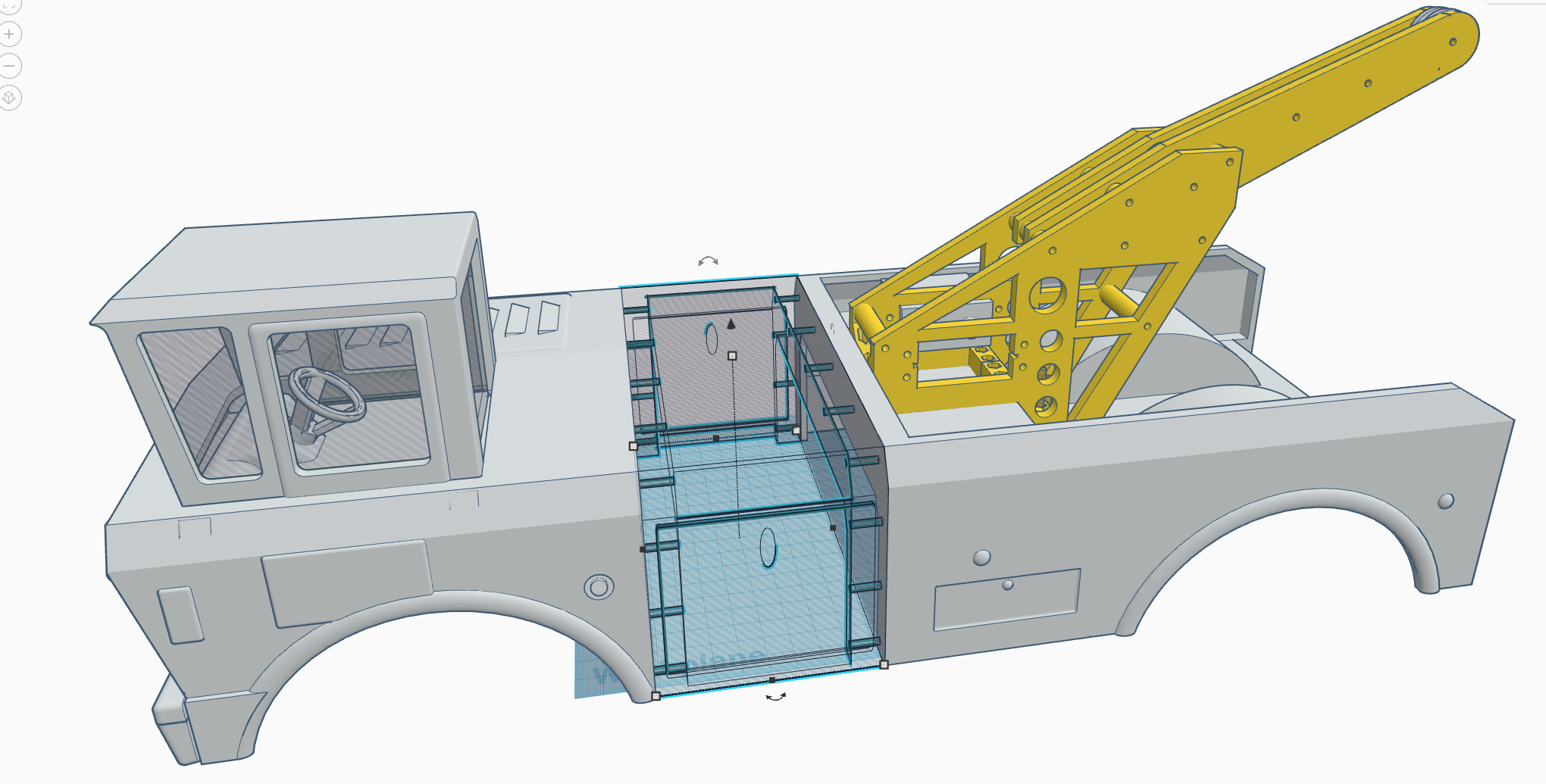 🚚 Tonka Wrecker Conversion wheelbase Center adjustment piece.・ STL File ...