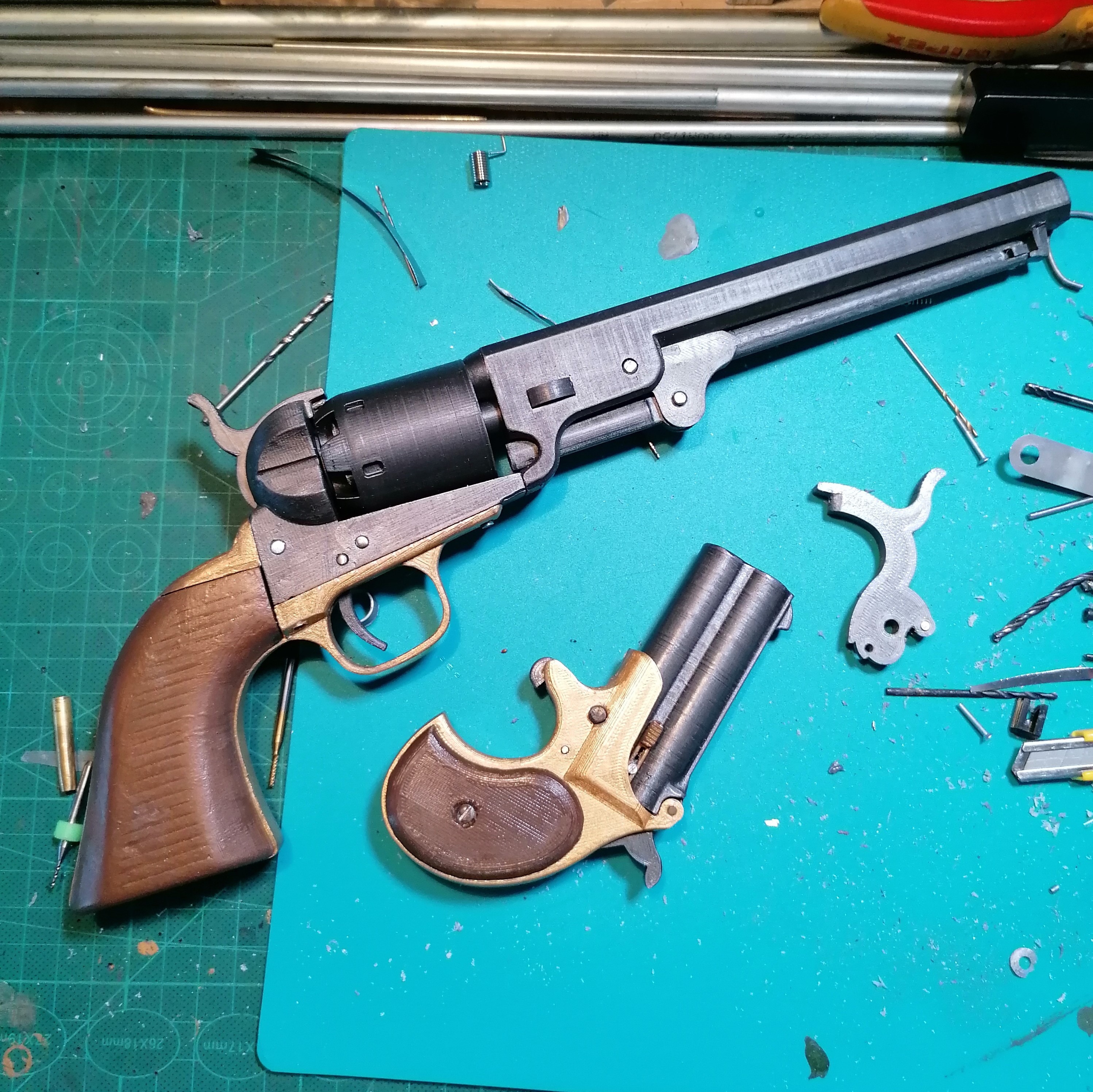 🧢 Colt Navy 1851 cap gun・ 3D File for ・Cults