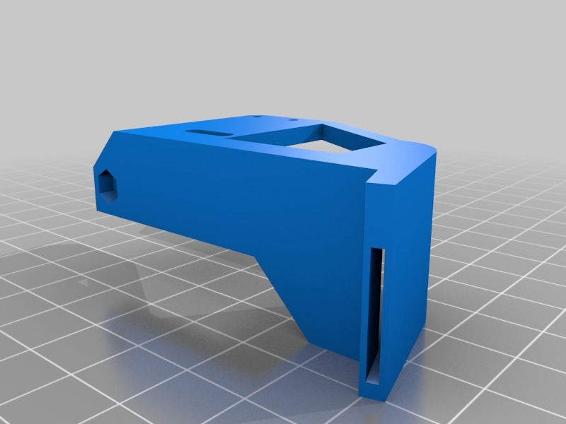 Free 3D file Tronxy X5S Light Stock Hotend Mount 5015 🧞‍♂️ ・3D print ...