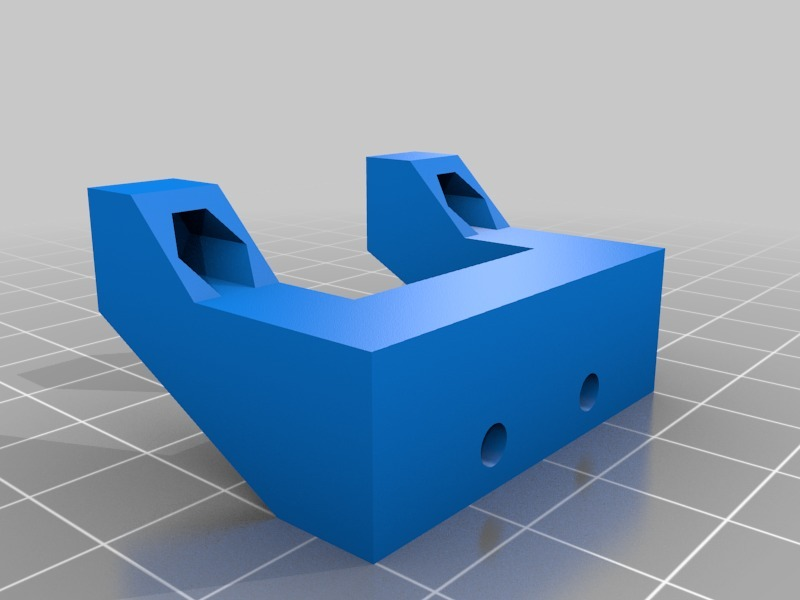 Free 3D file Tronxy X5S Light Stock Hotend Mount 5015 🧞‍♂️ ・3D print ...