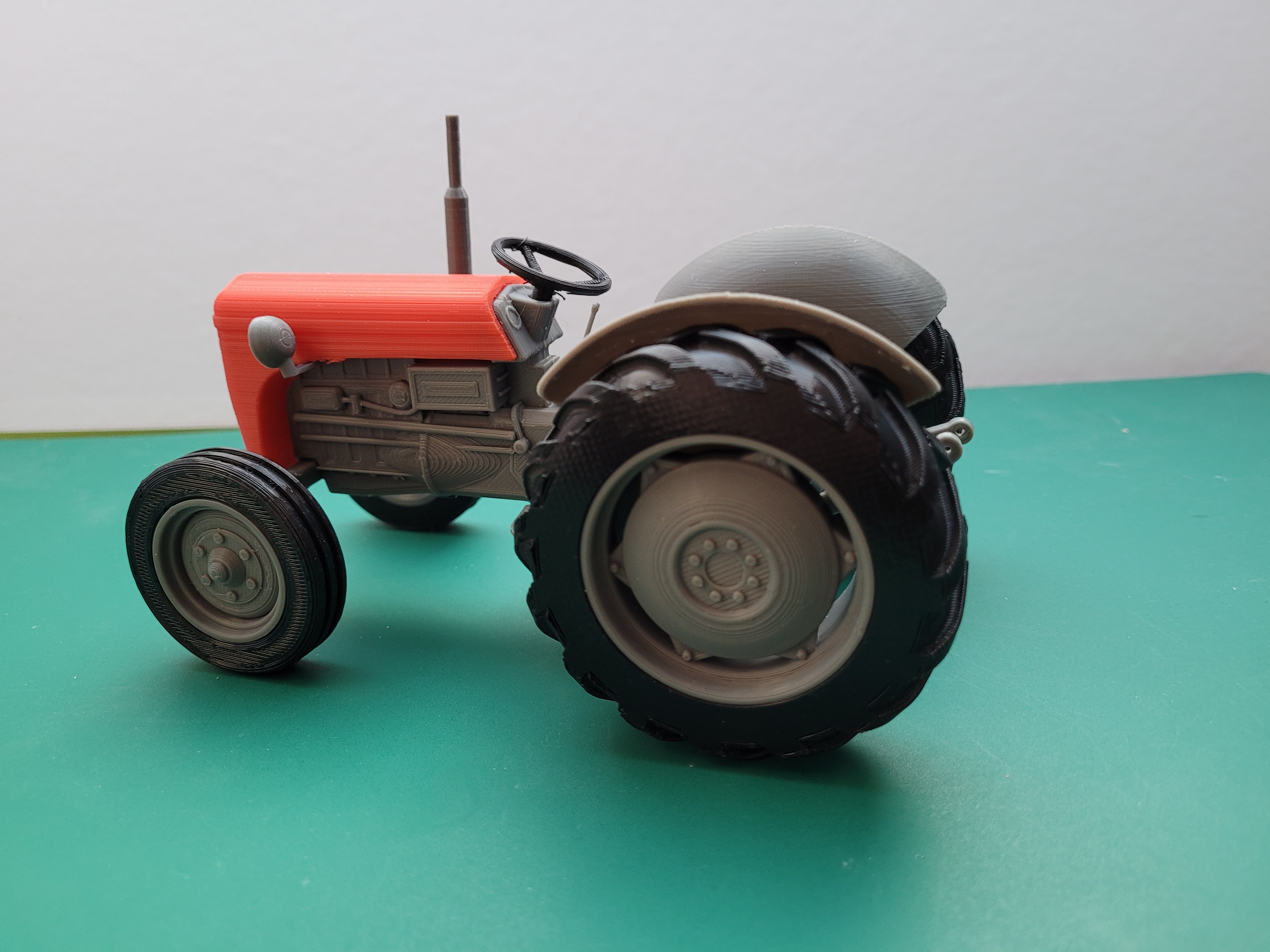 3D printed Tractor - Ferguson TE20 - Fully printable kit - scale 1/18 ...