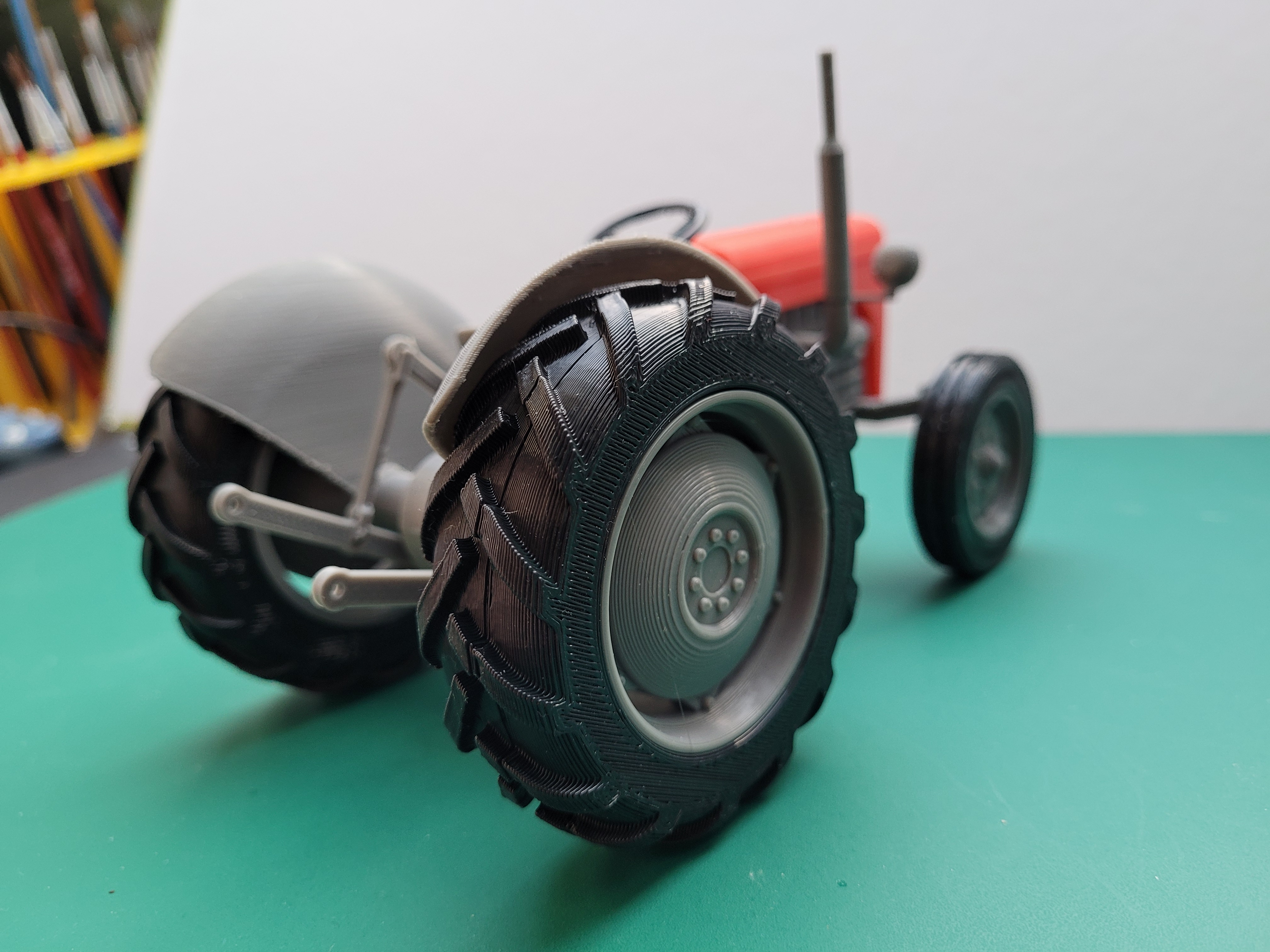 3D printed Tractor - Ferguson TE20 - Fully printable kit - scale 1/18 ...