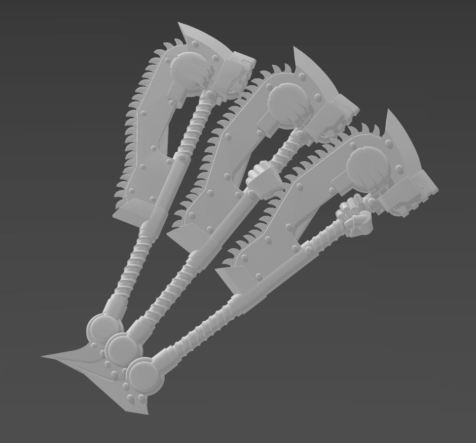 ⚔ Executioners CHAIN-axe・Free 3D File for ・Cults