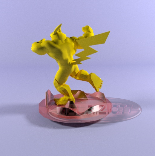 🐉 Pikachu_Muscular_2021・ STL File for ・Cults