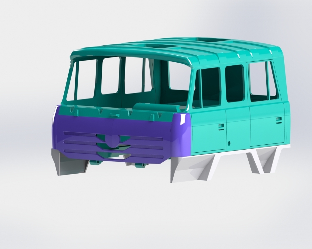 Fichier STL Tatra Terrno v2 capot 🎨 ・Plan pour imprimante 3D à ...