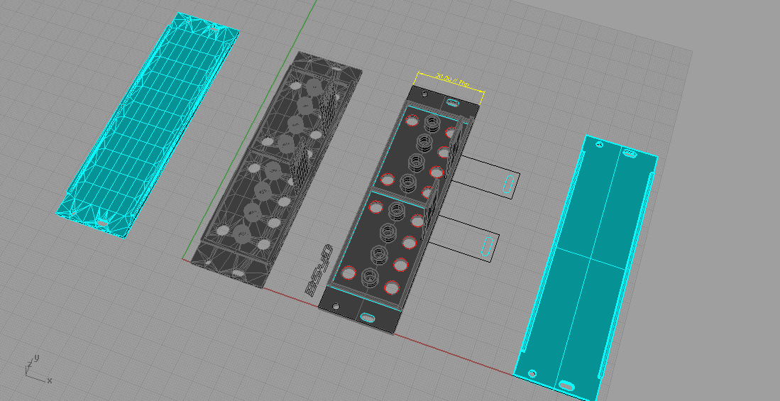STL file 7hp Eurorack Panels 🧑‍🔧 ・3D printable model to download・Cults