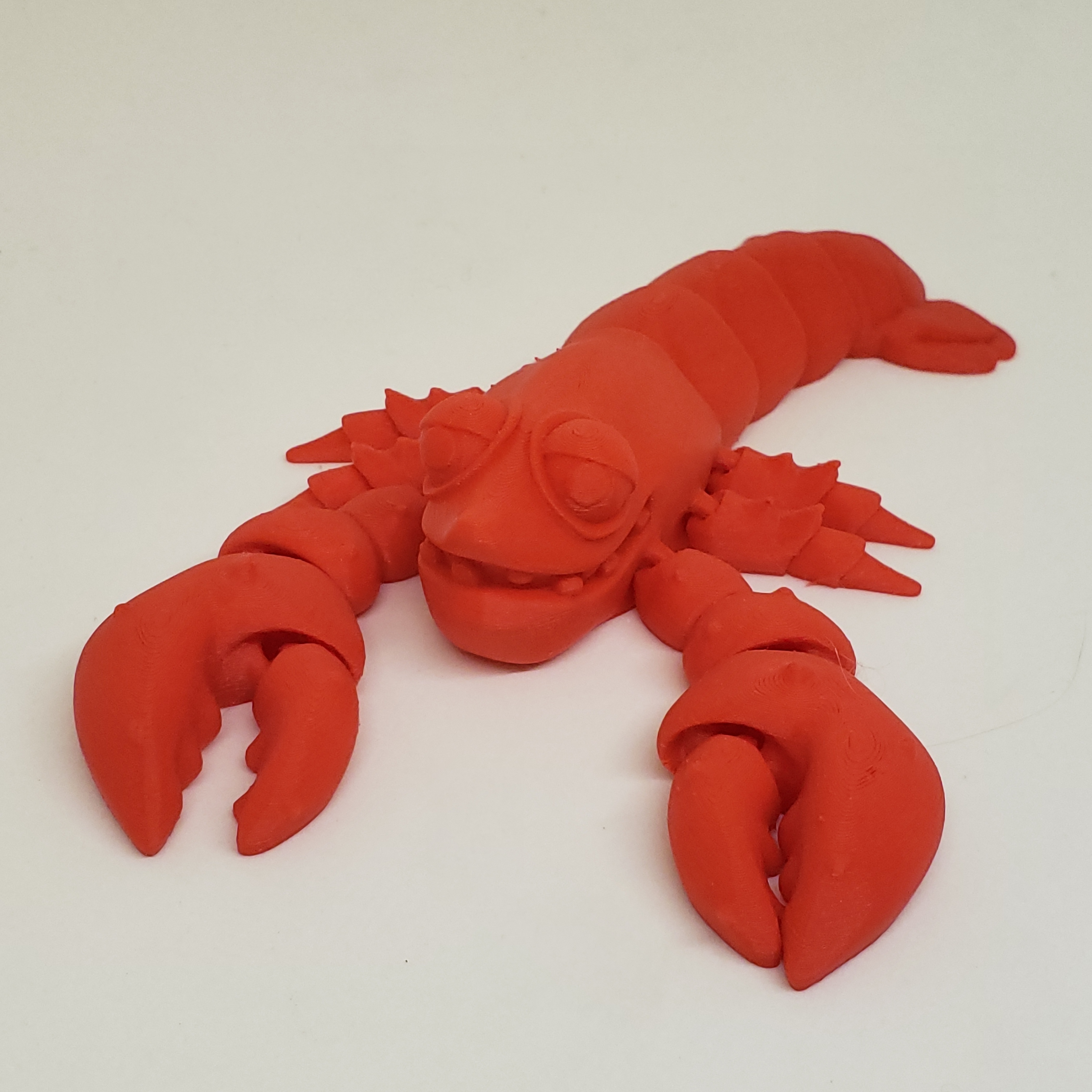 3D print Cute Flexi Print-in-Place Lobster • made with Creality Ender 3 ...