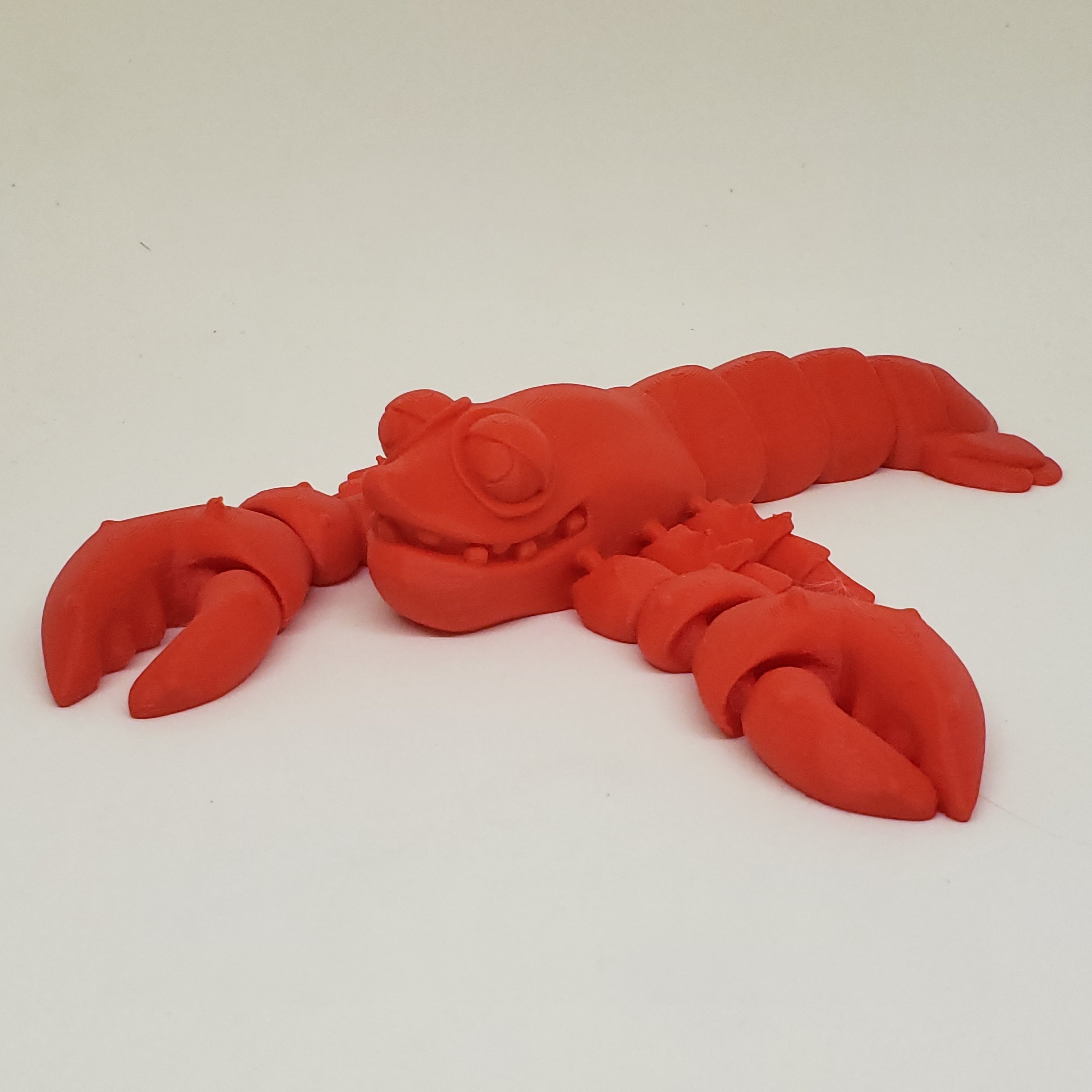 3D print Cute Flexi Print-in-Place Lobster • made with Creality Ender 3 ...