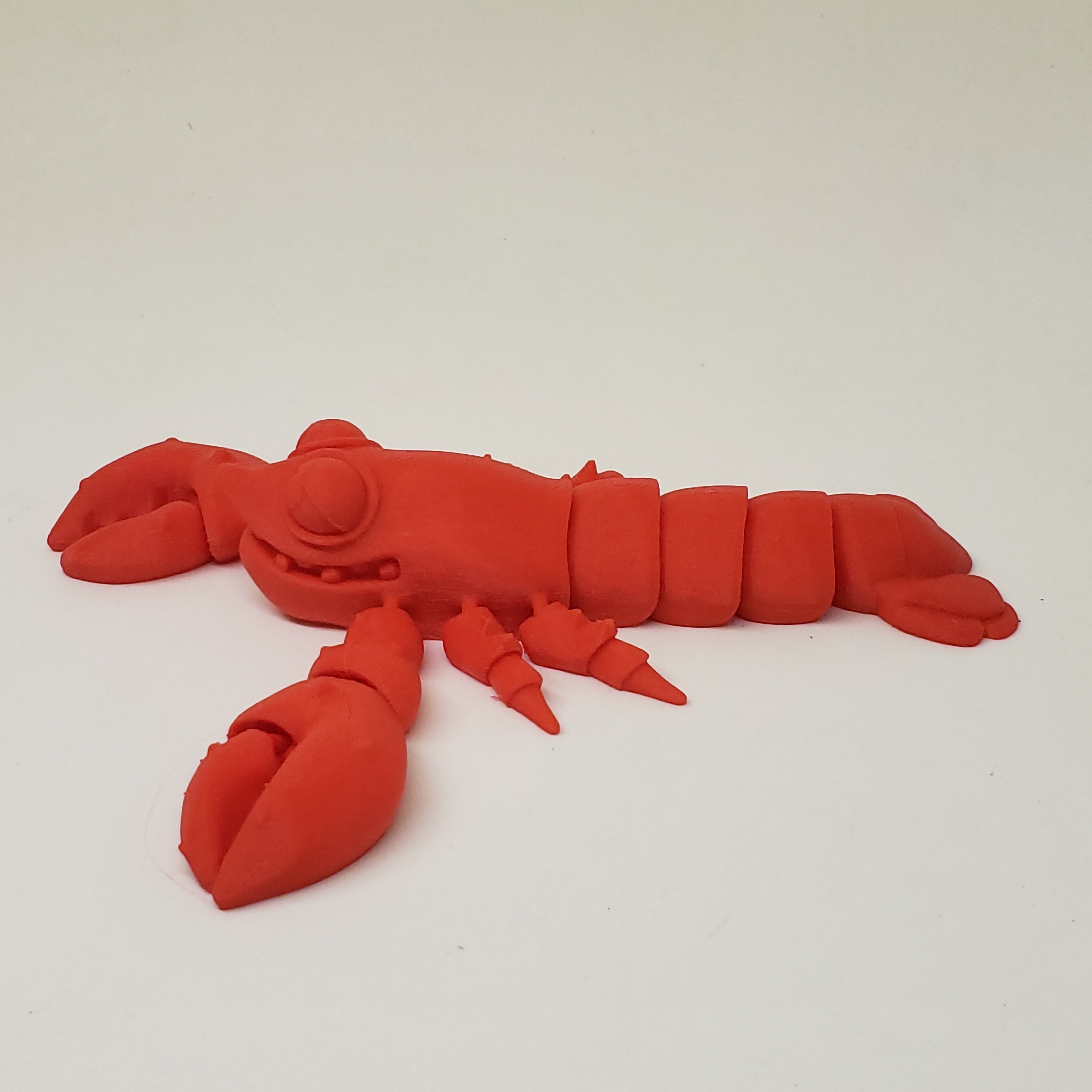 3D print Cute Flexi Print-in-Place Lobster • made with Creality Ender 3 ...