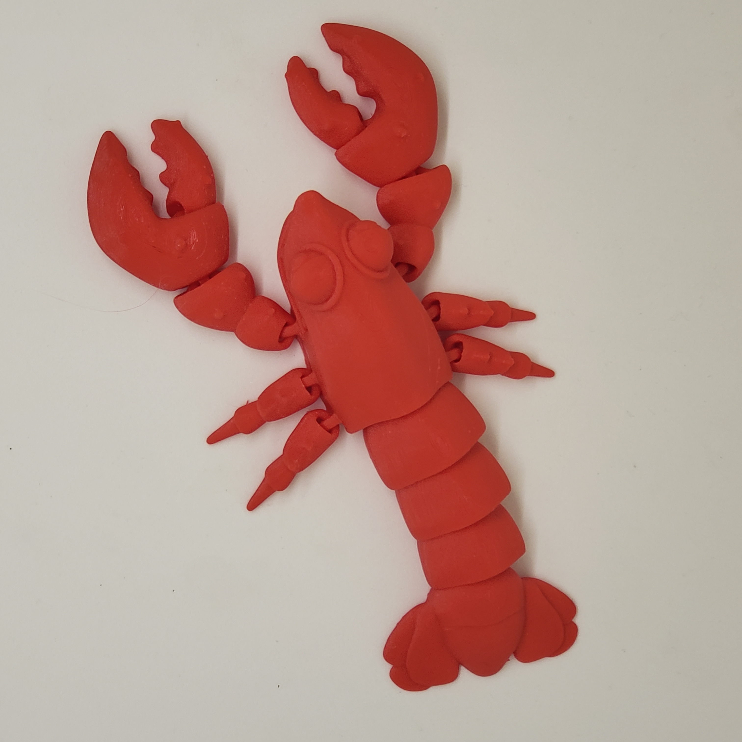 3D print Cute Flexi Print-in-Place Lobster • made with Creality Ender 3 ...