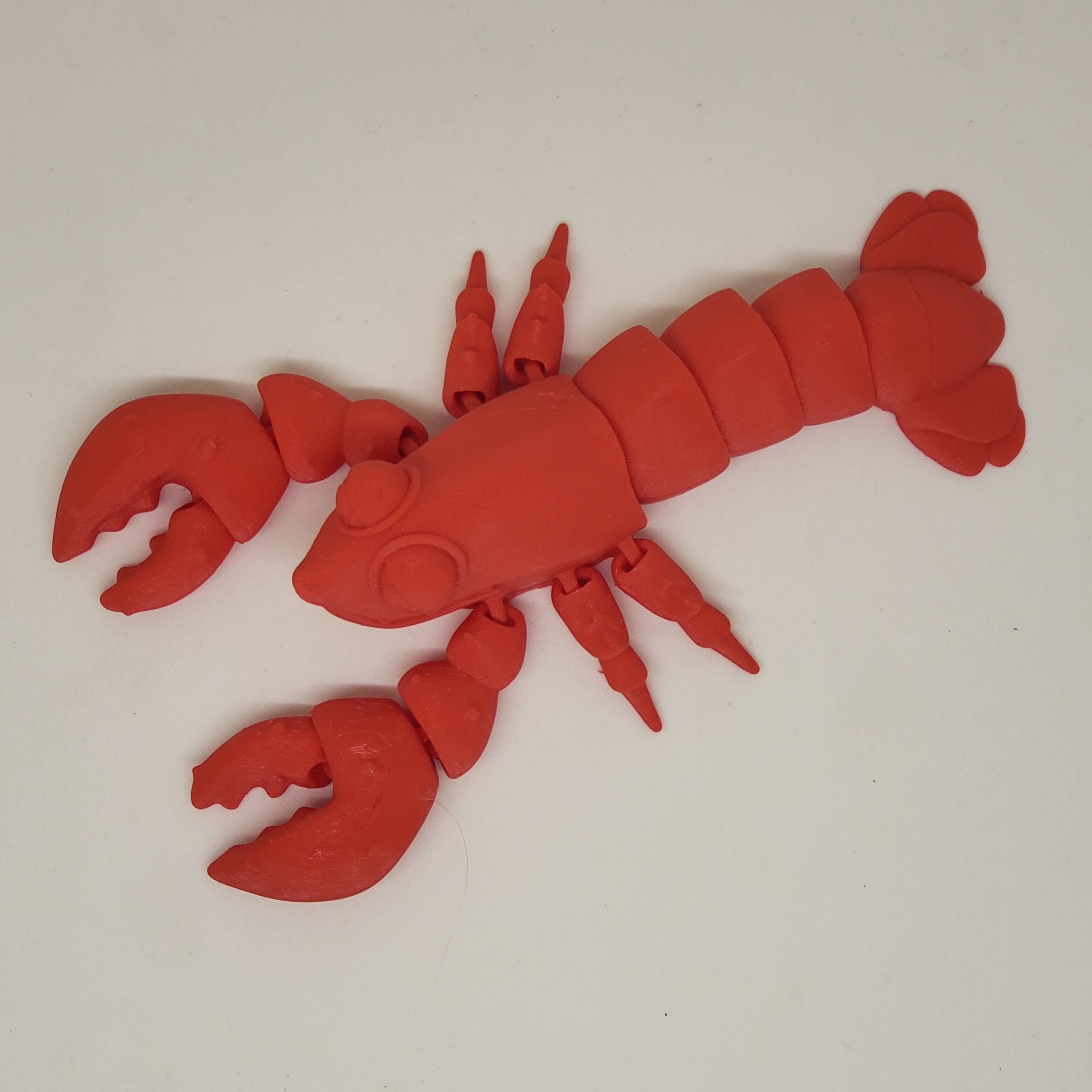 3D print Cute Flexi Print-in-Place Lobster • made with Creality Ender 3 ...