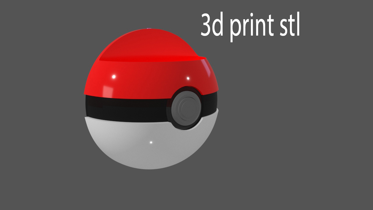 Free 3D file pokeball planter magnet stl 🪴 ・3D printer model to ...