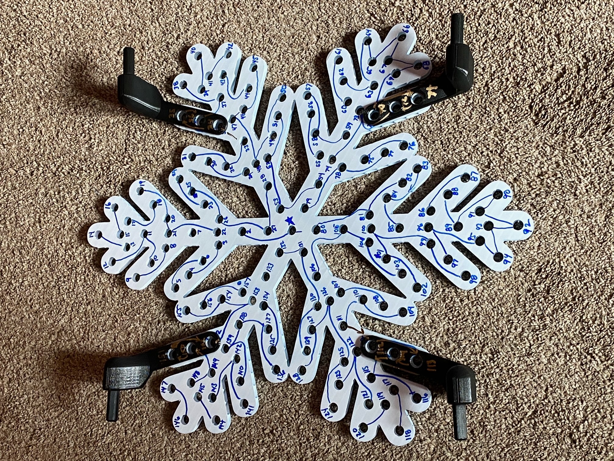 ️ Gilbert Engineering Flake H Mounting Brackets・ STL File for ・Cults