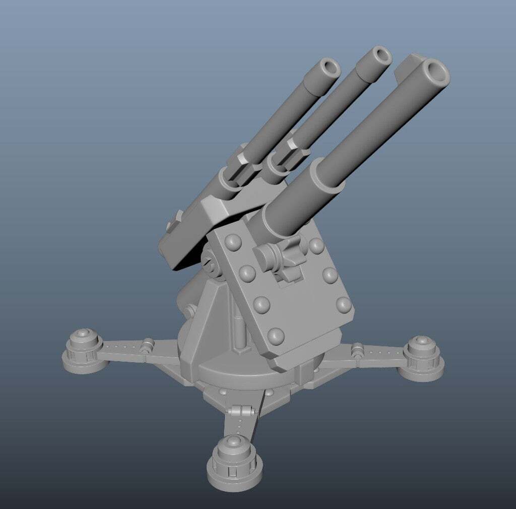 🔫 Squat Thunderfire Cannon MK2・ 3MF File for ・Cults
