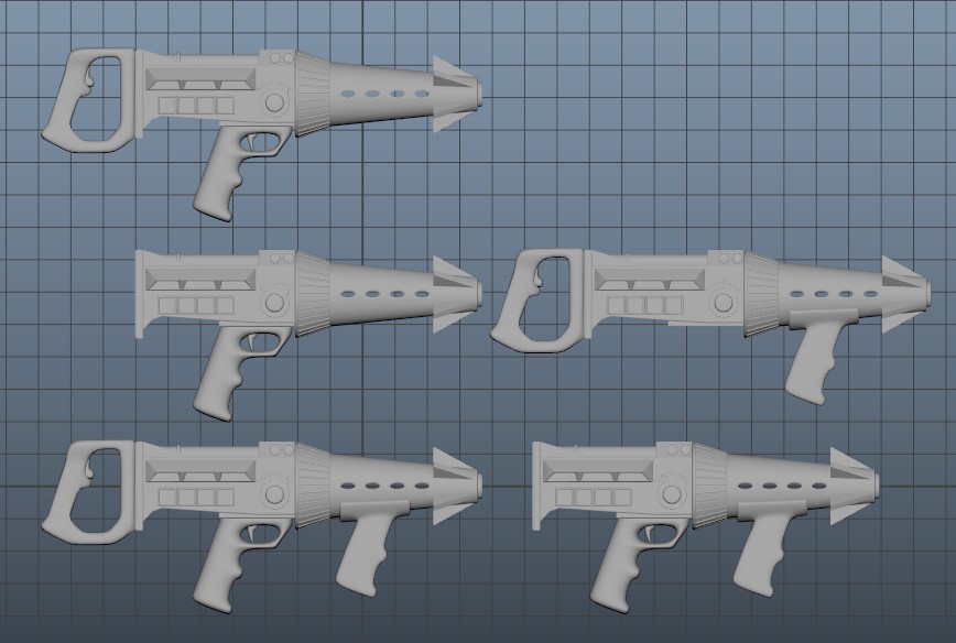 ⚔ RT Era Gravity Guns・ STL File for ・Cults