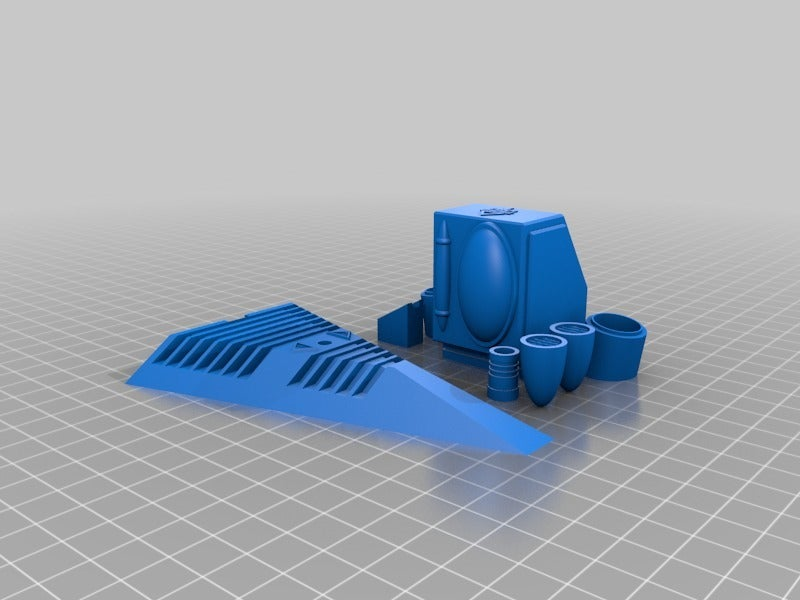 🪖 Eldar Falcon Grav Tank Original・Free STL File for ・Cults