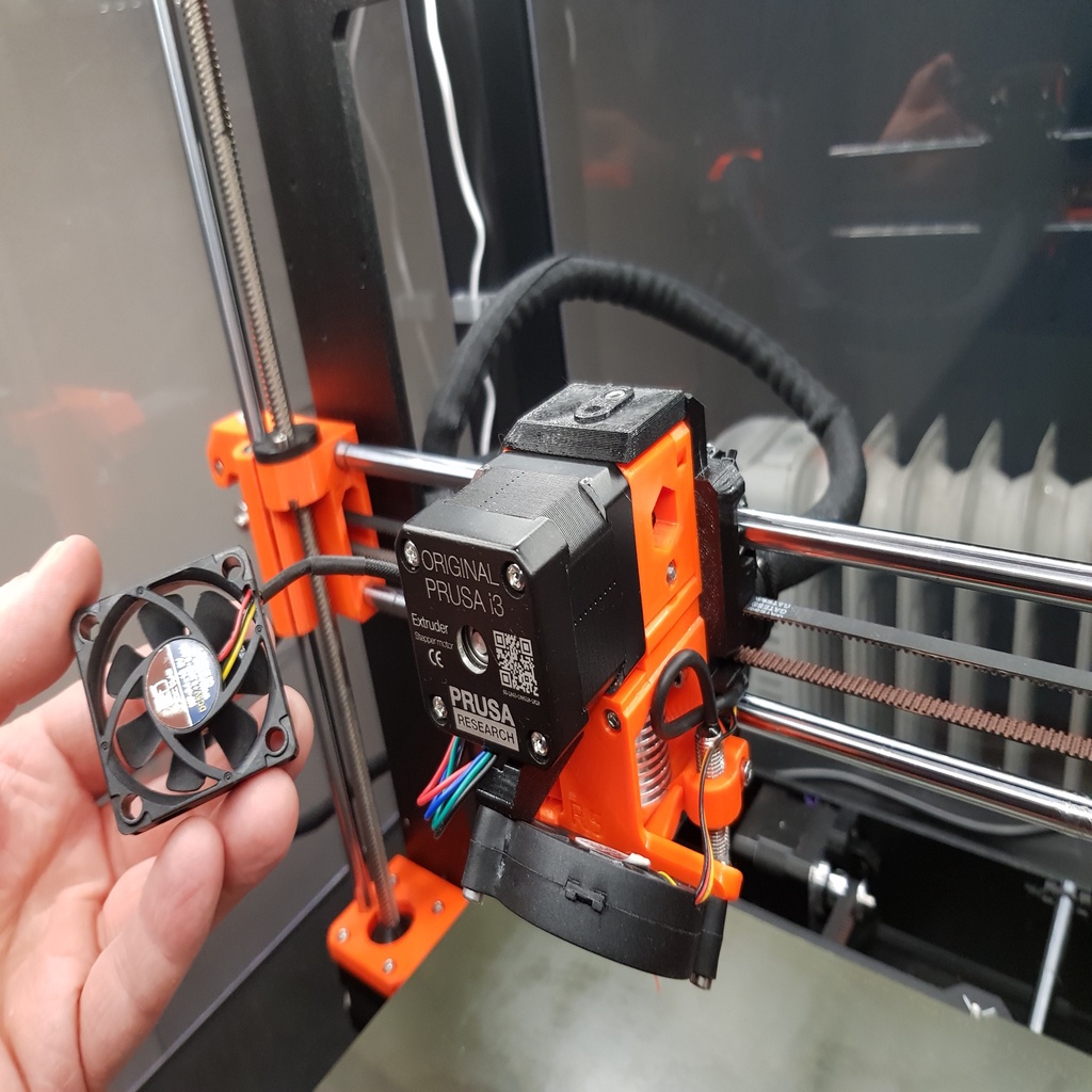 Free 3D file Prusa MK3S Extruder Cooler - With Filament cooler! 🪢 ...