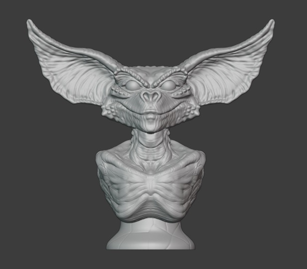 👤 Gremlins Bust・ STL File for ・Cults