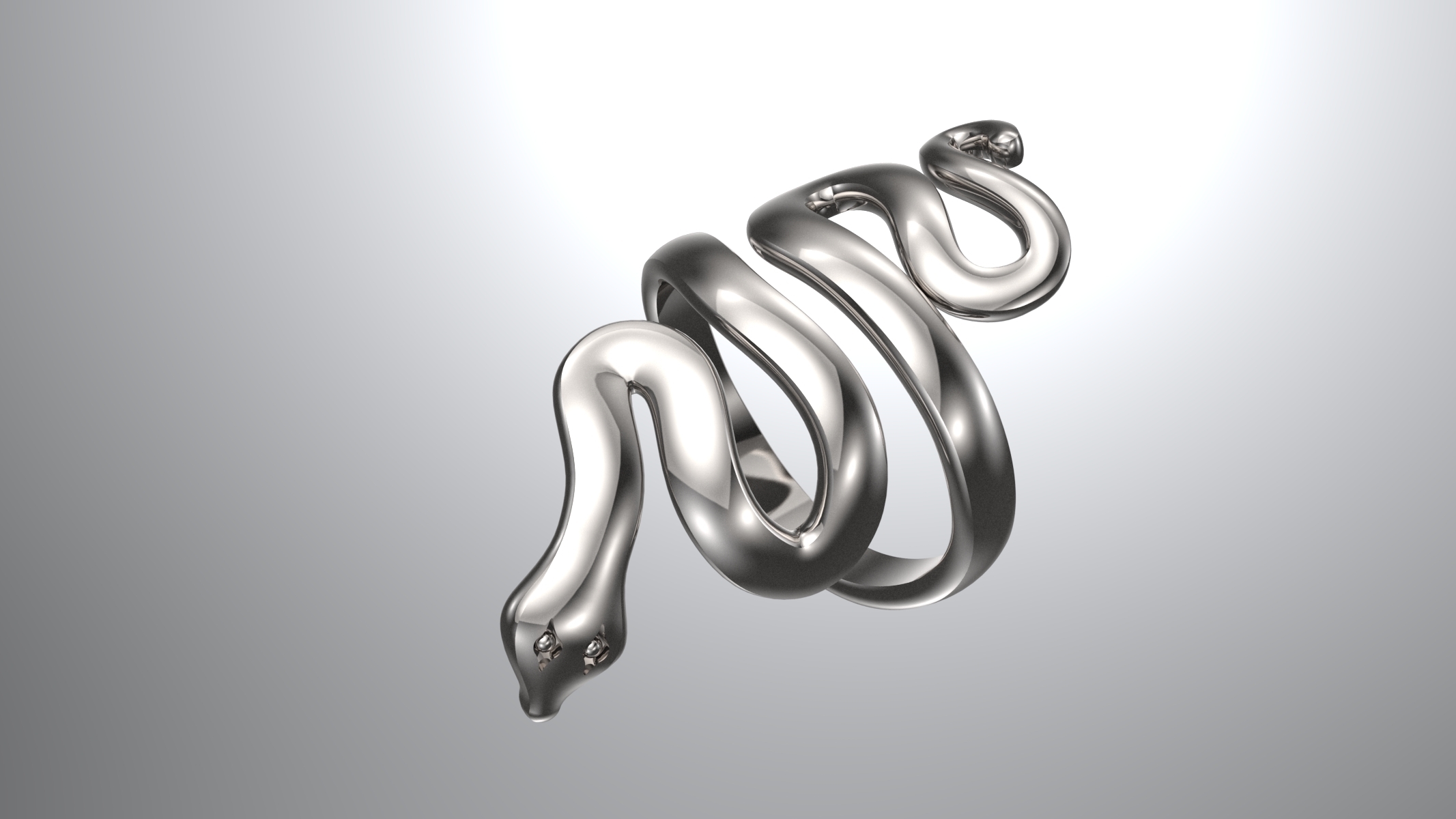 STL file Snake Ring 3D print model 🐍 ・3D printer model to download・Cults