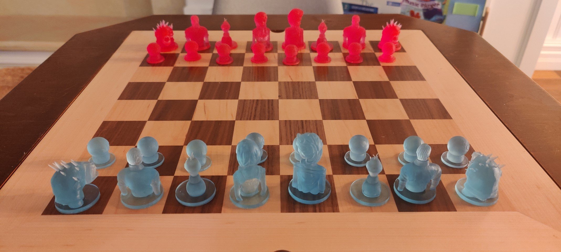 3D print Frozen chess・Cults