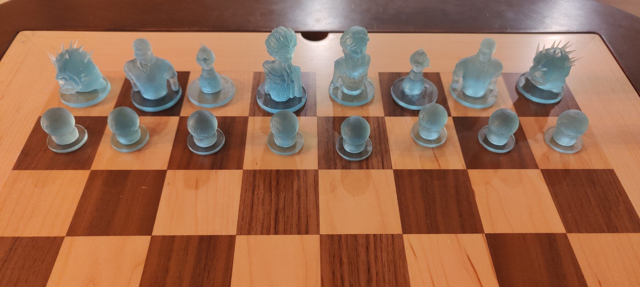 3D print Frozen chess・Cults