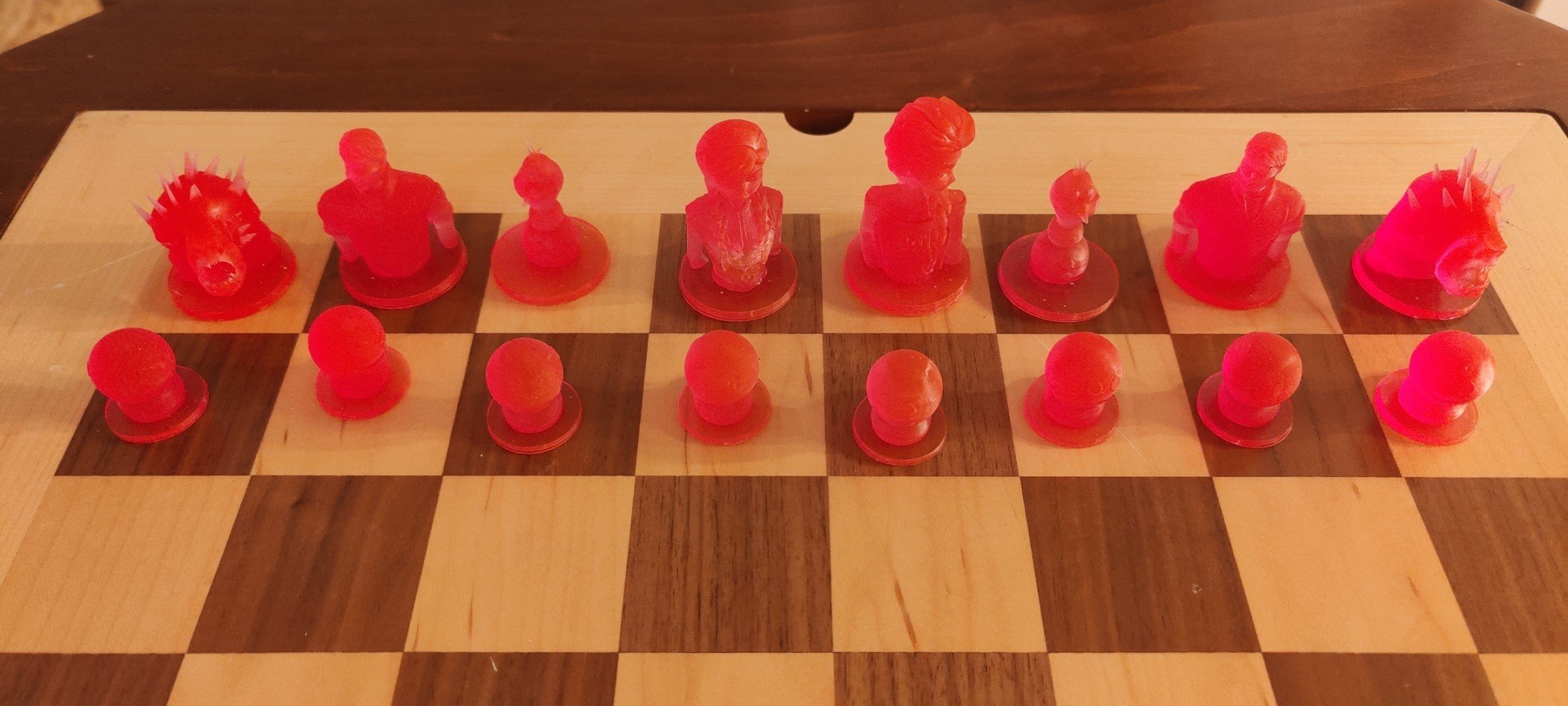 3D print Frozen chess・Cults