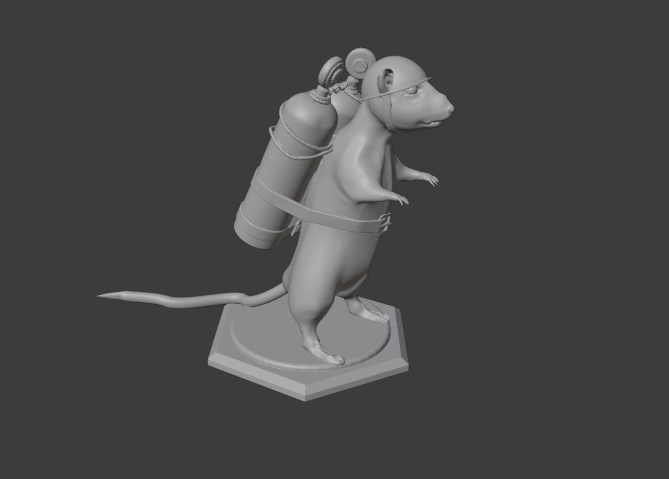 Free STL file ww2 army rat 🐀 ・3D print model to download・Cults