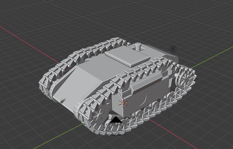 STL file 1/56 Goliath tracked mine Sd.Kfz. 302/303a/303b 🪖 ・Template to ...