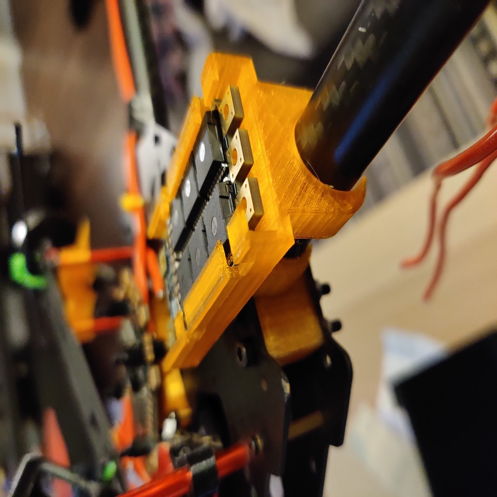 🚁 APD 120a ESC mount for Tarot 650 16mm arms・ 3D File for ・Cults