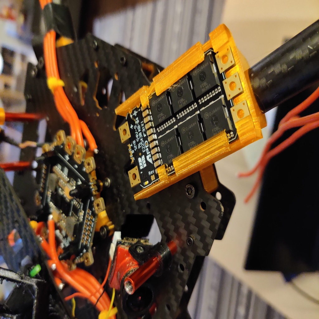 🚁 APD 120a ESC mount for Tarot 650 16mm arms・ 3D File for ・Cults