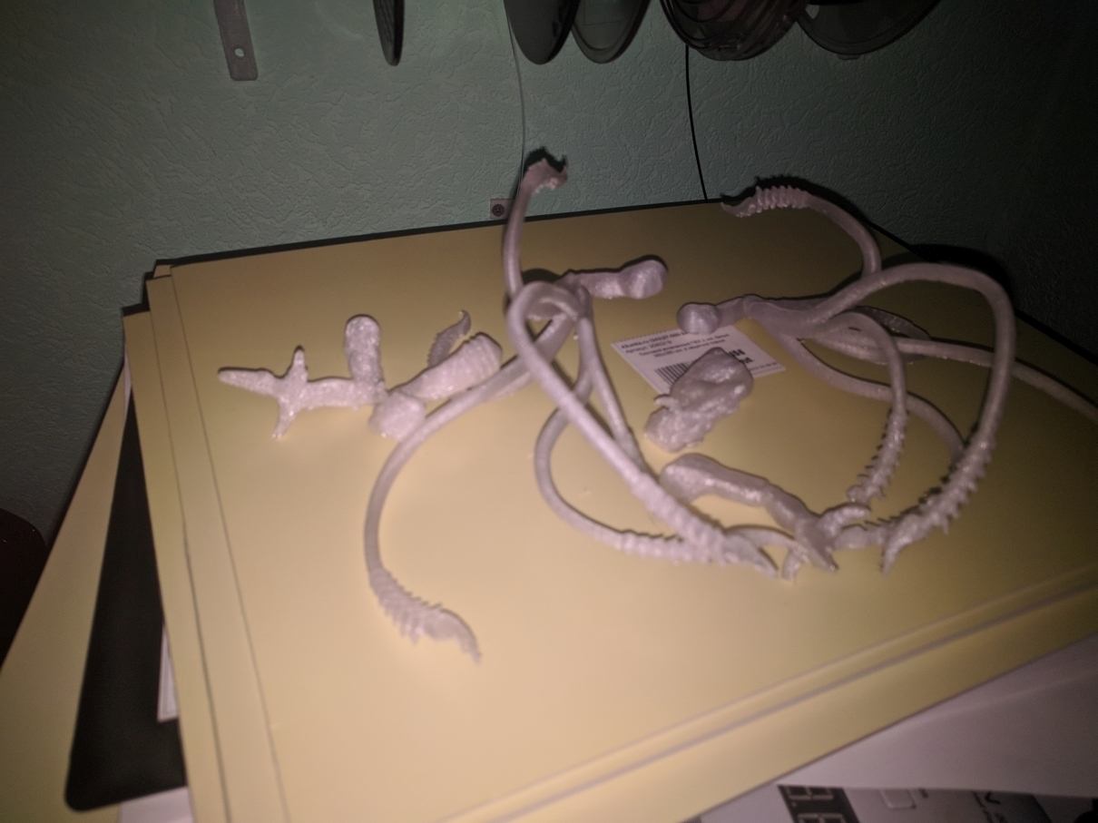 3D print Maleceptor and Toxicrene • made with XYZ da Vinci 2.0 A Duo・Cults