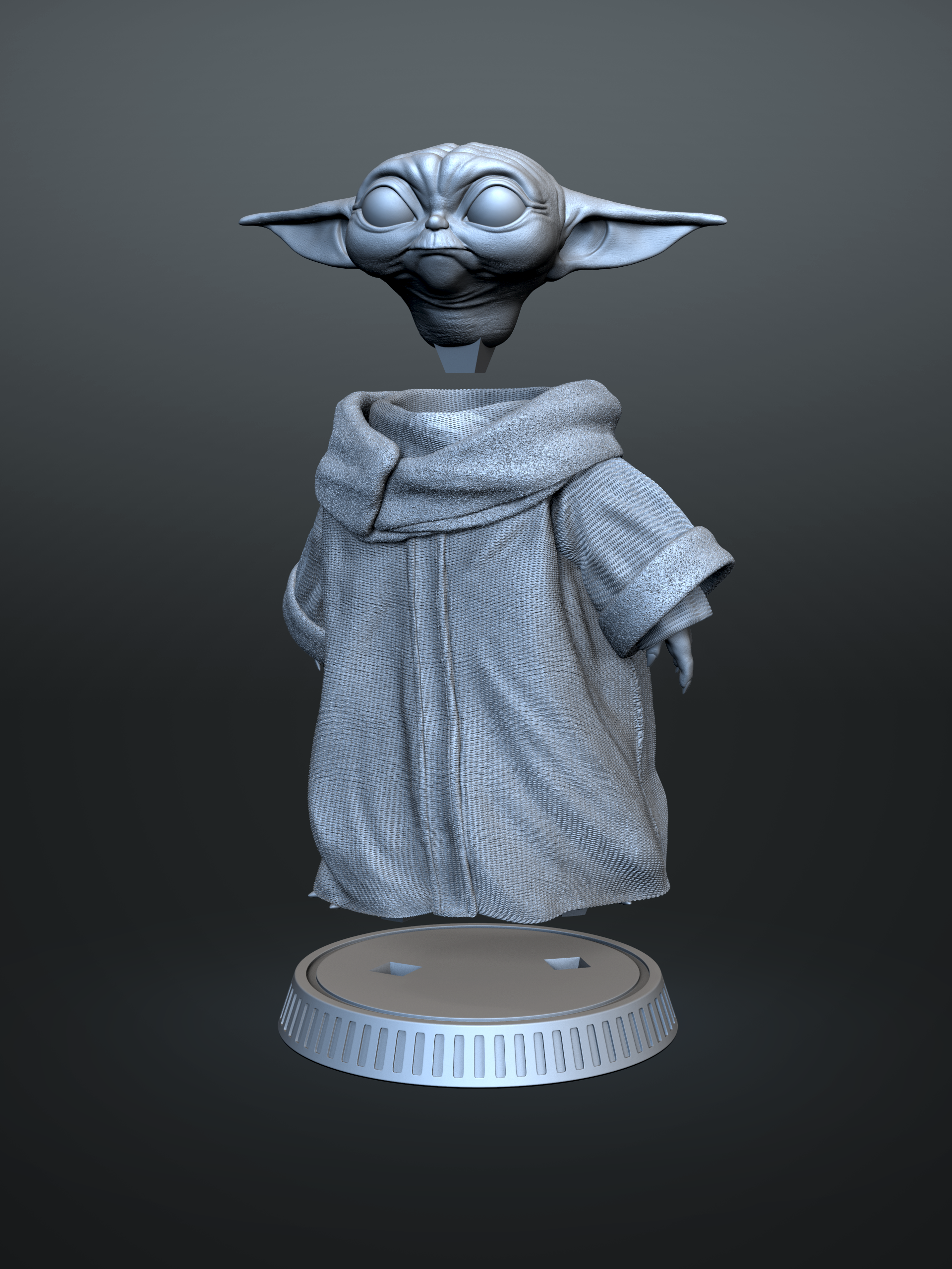 3D file Grogu - Baby Yoda Star Wars 3D Print | STL Files 👶 ・3D printing ...