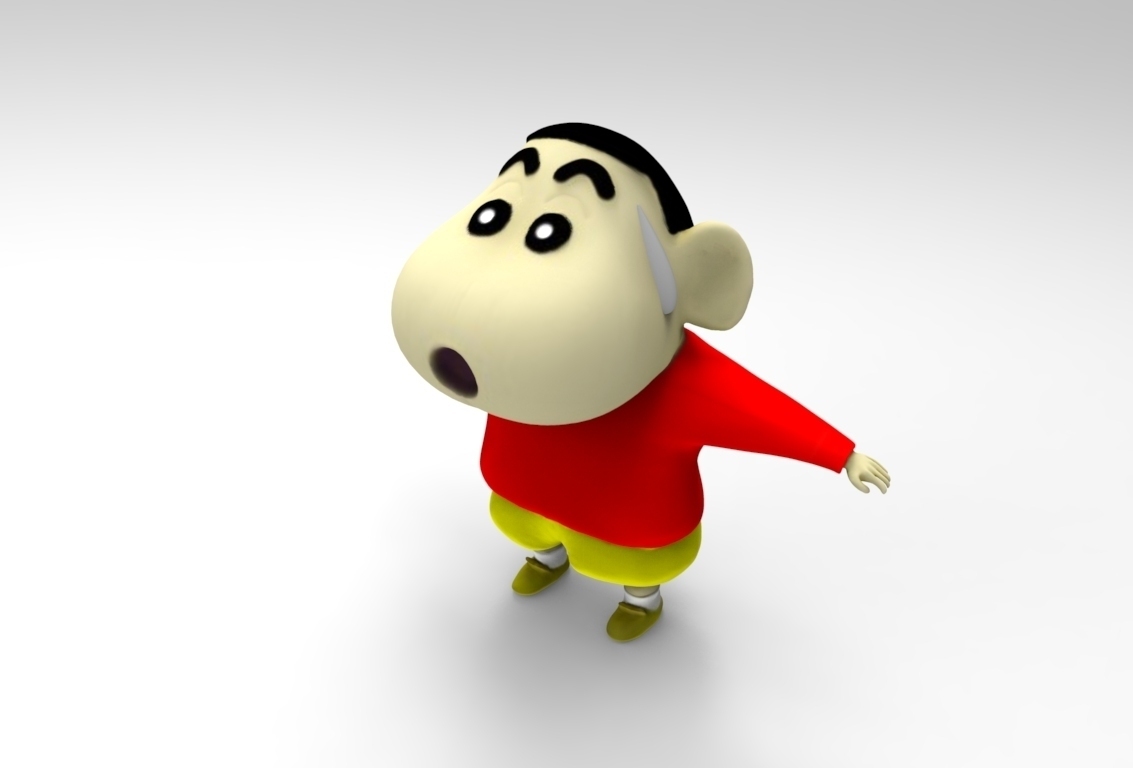 👫 Shin Chan・Free STL File for ・Cults