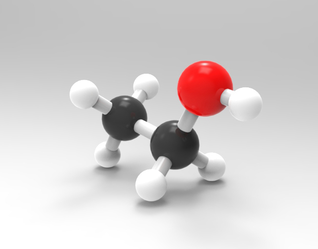 Free STL file Ethanol 🩻 ・Model to download and 3D print・Cults