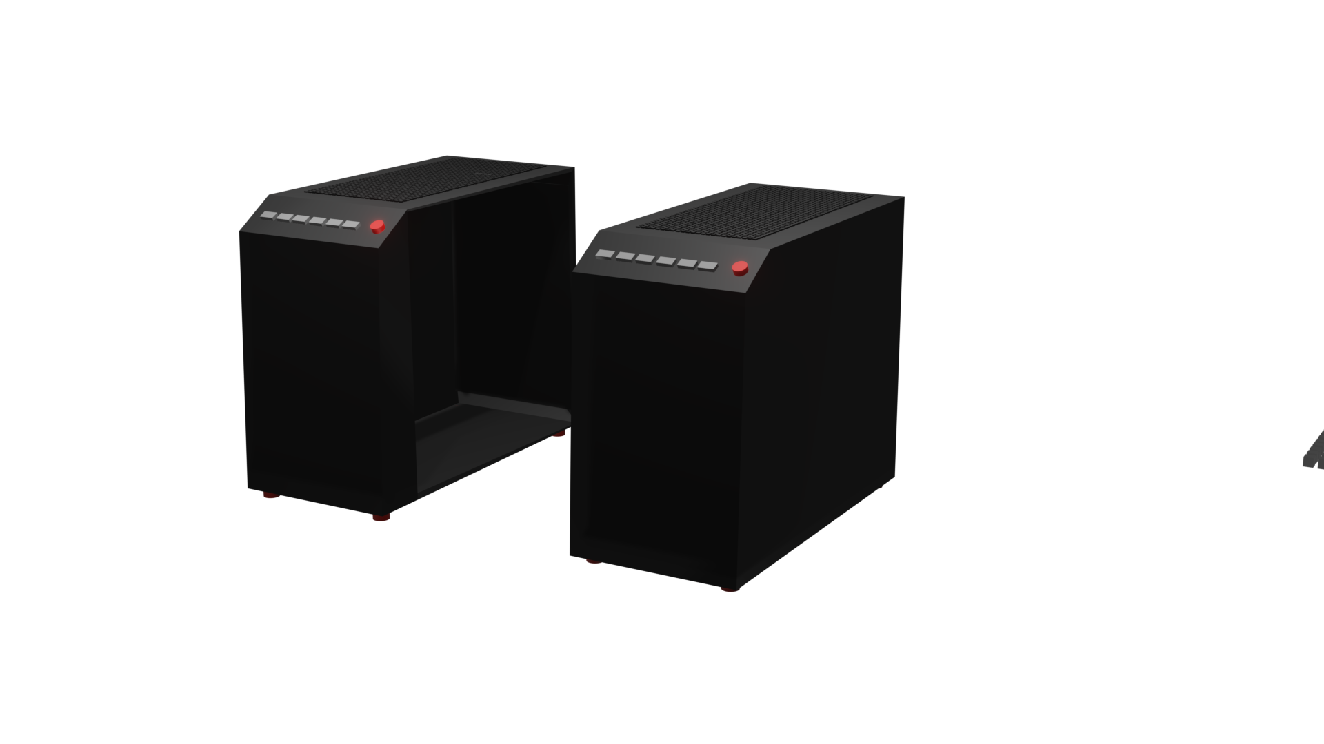⌨️ open and closed pc case + keyboard + monitor | open and closed pc ...