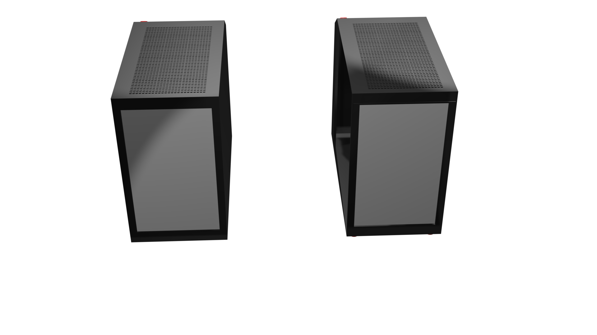 ⌨️ open and closed pc case + keyboard + monitor | open and closed pc ...