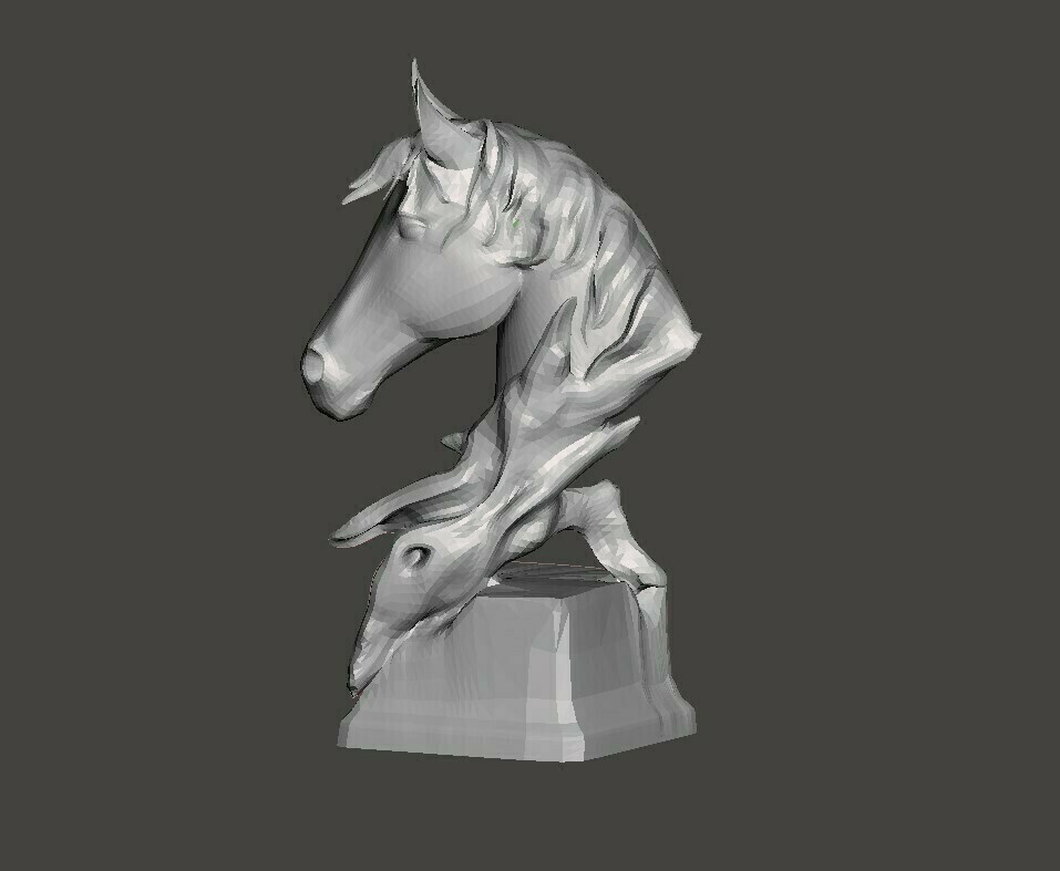 Archivo STL gratis Sculpture Horse Escultura Caballo arte 🗿・Modelo para ...