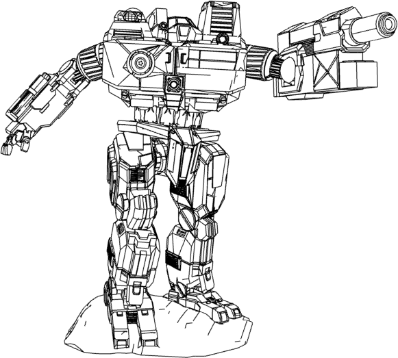 🎲 American Mecha Shooter・ 3D File for 3D printing・Cults