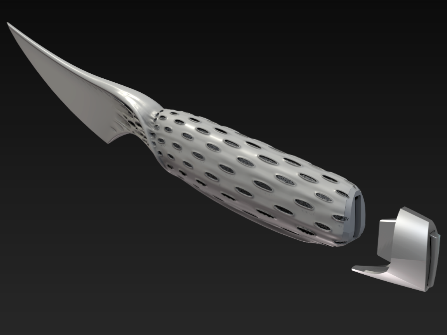 🎨 Fremen Crysknife (DUNE, 1984)・Free STL File for ・Cults