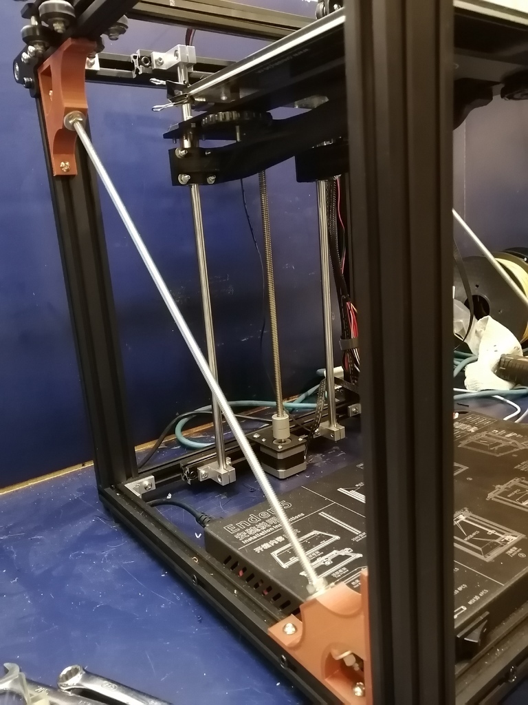 Free 3D file Ender 5 Y Axis Brace 1/4" threaded rod 🧞‍♂️ ・3D print ...