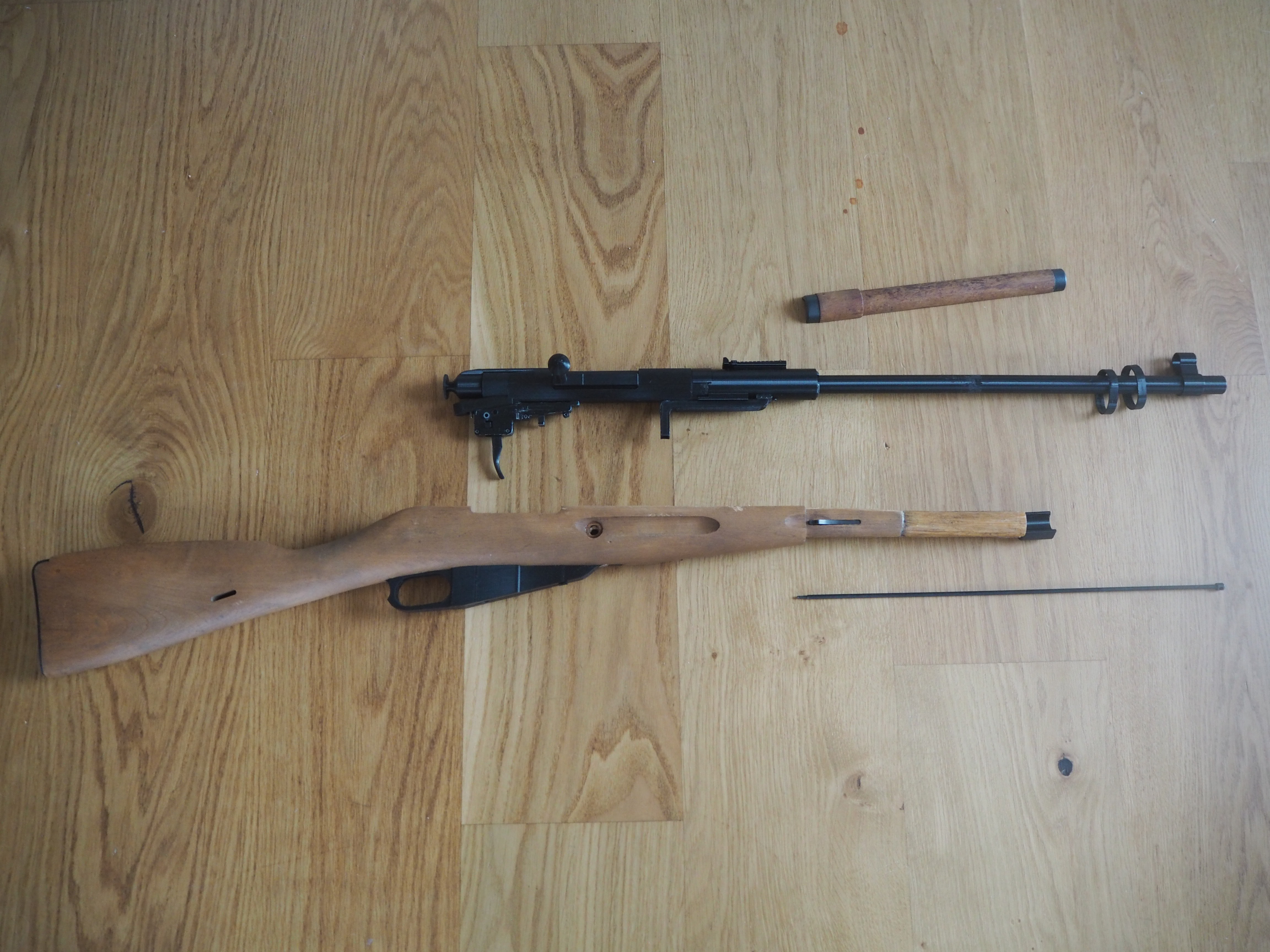 🔫 Airsoft Mosin Nagant (m38/m44) bar10 vsr conversion・ STL File for ・Cults